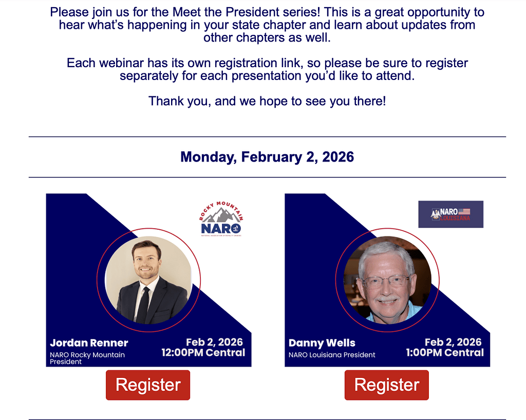 Meet your NARO presidents! This WEEK! - Oklahoma Mineral Rights - The ...